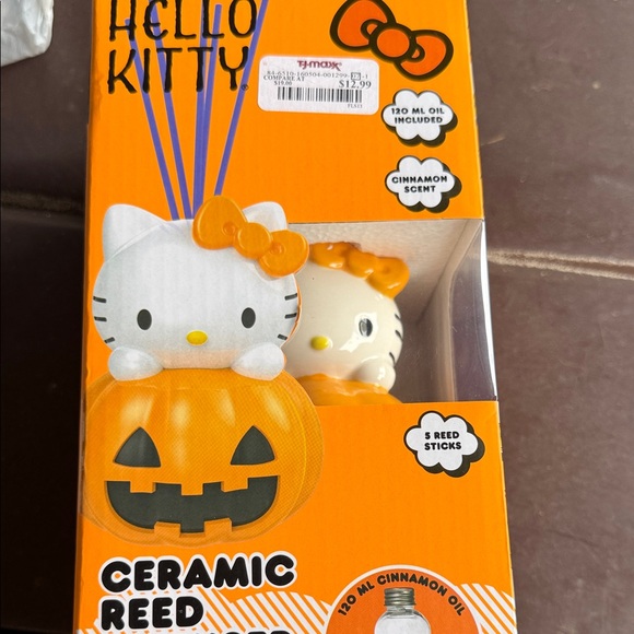 Hello Kitty | Other | Hello Kitty Orange Pumpkin Reed Diffuser | Poshmark